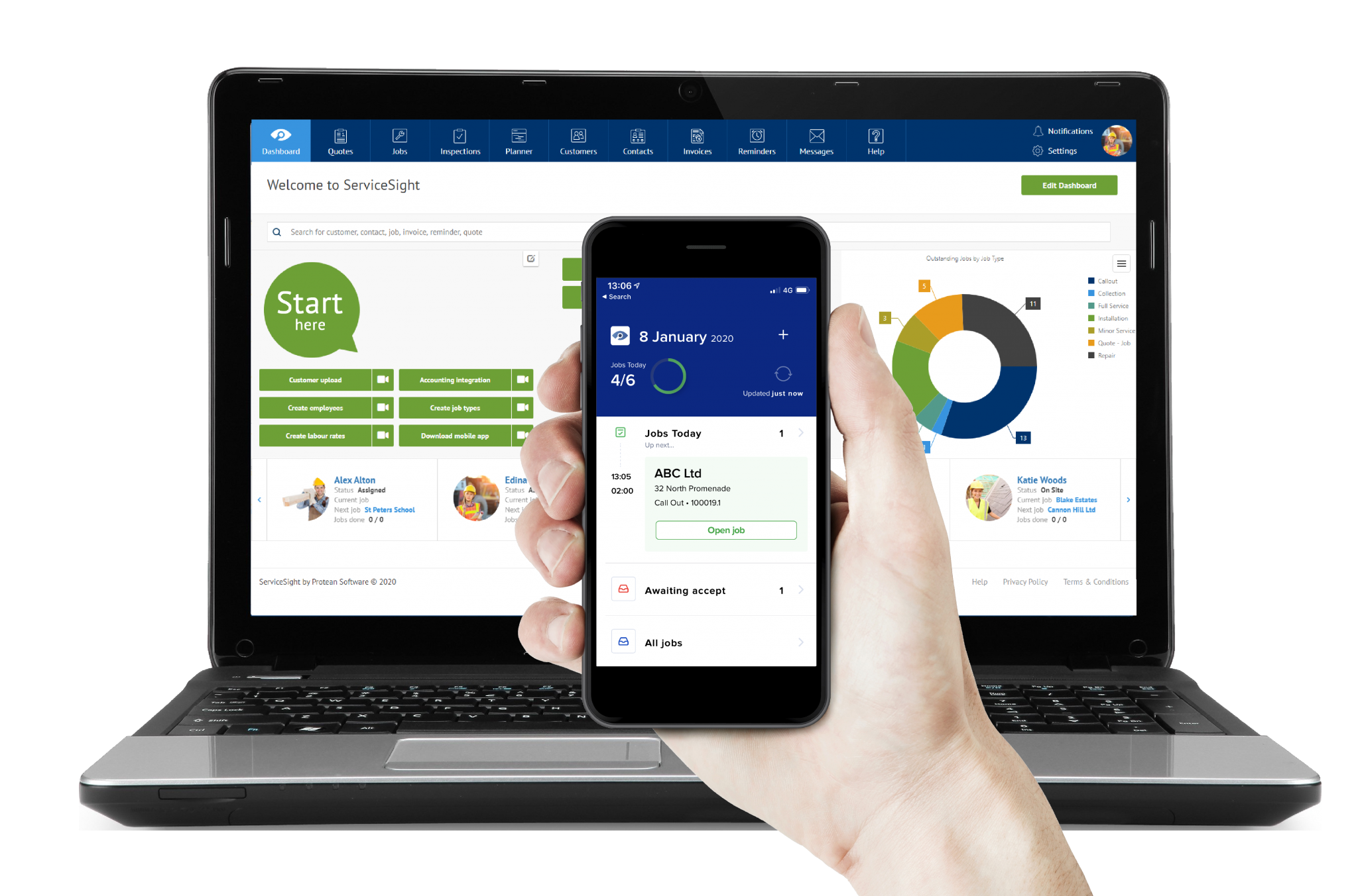 Protean Software | Leading Job Management Software