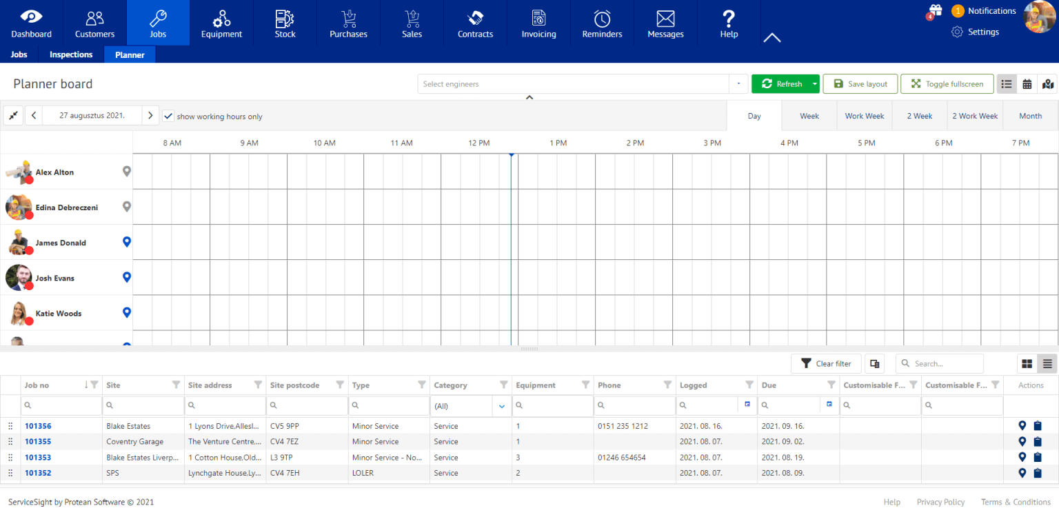 Protean Software | Leading Job Management Software