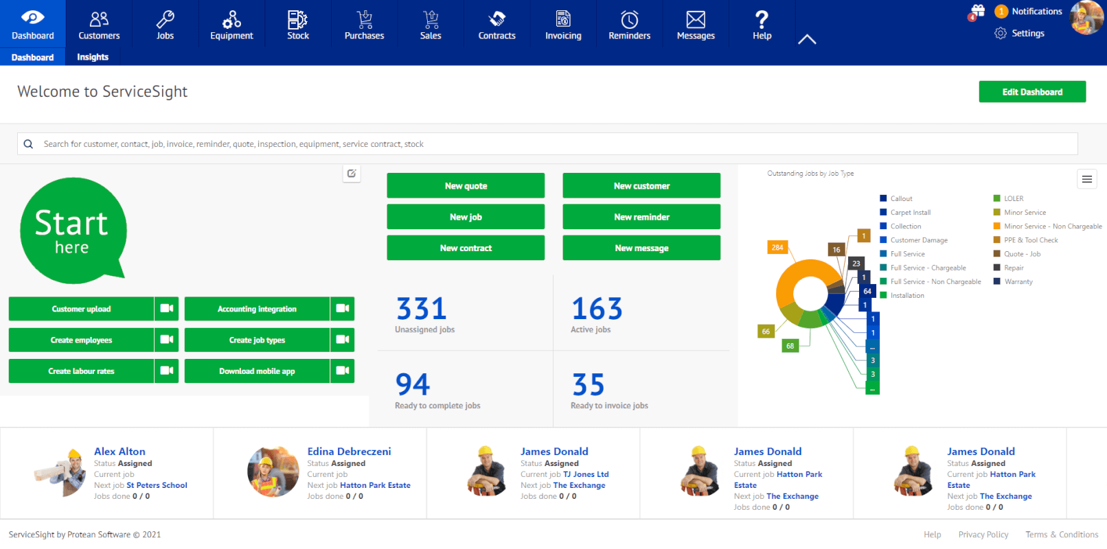 Protean Software | Leading Job Management Software