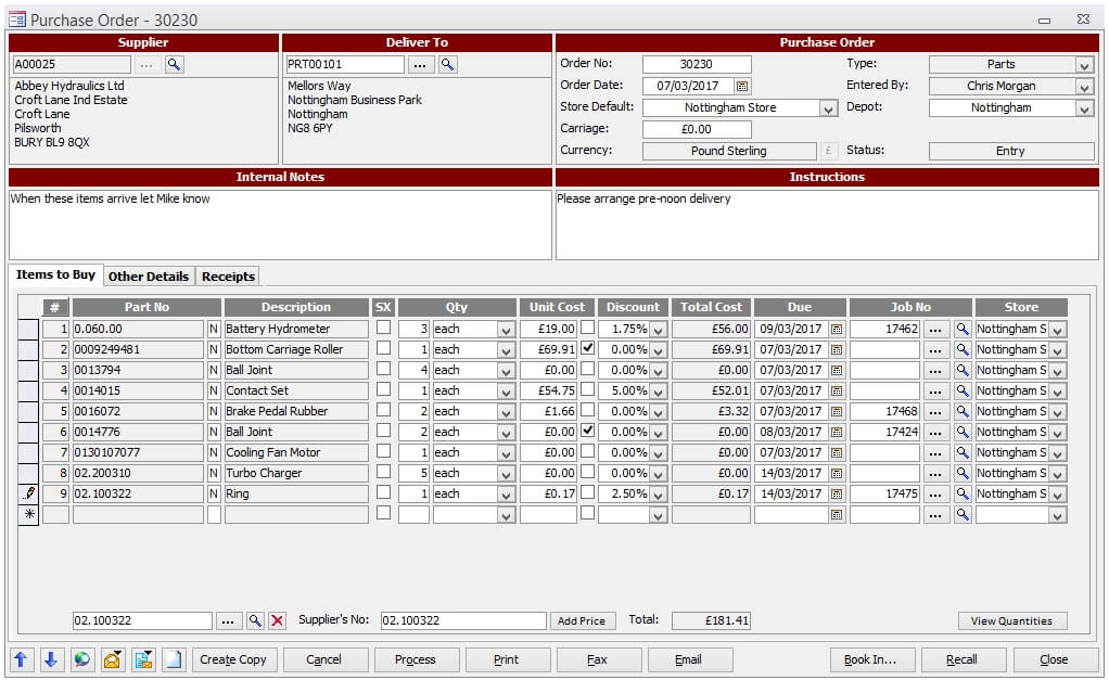 Protean Software | Leading Job Management Software